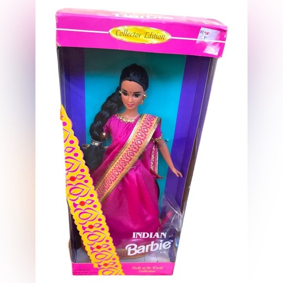 Mattel | Toys | Nib Indian Barbie By Mattel Dolls Of The World ...